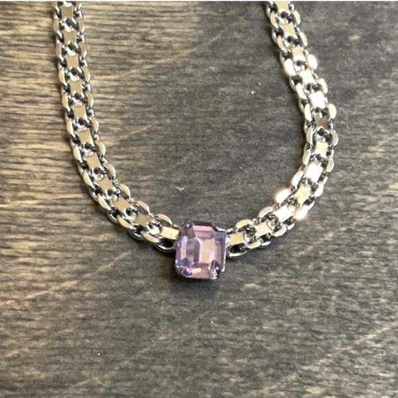 Sorrelli | Jewelry | Nwot Sorrelli Lavender Crystal Necklace | Poshmark